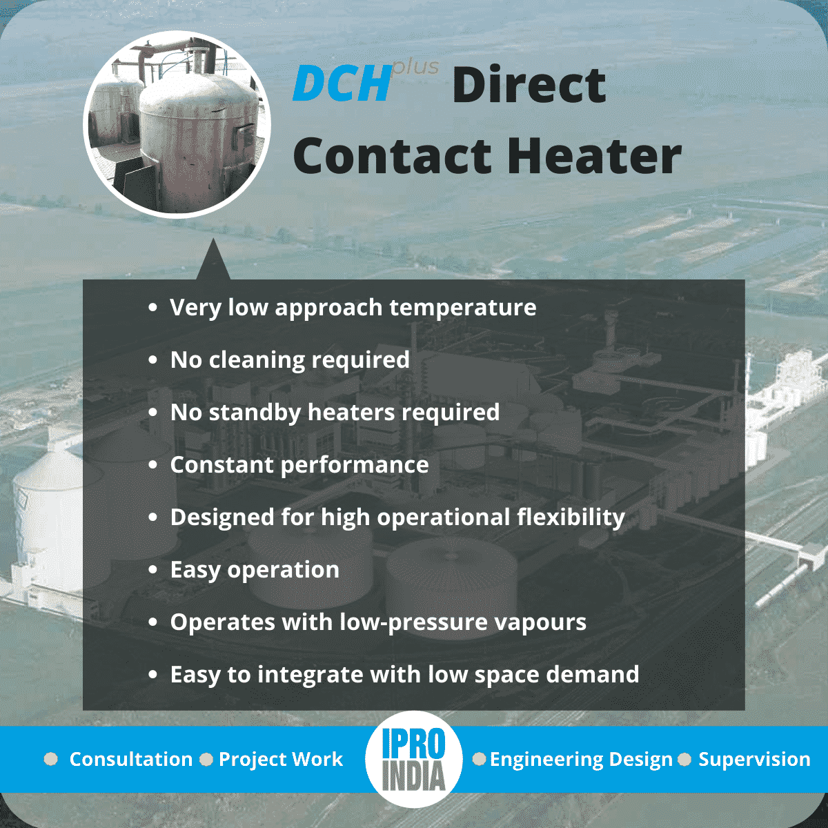 Direct contact heaters offered by IPROINDIA
